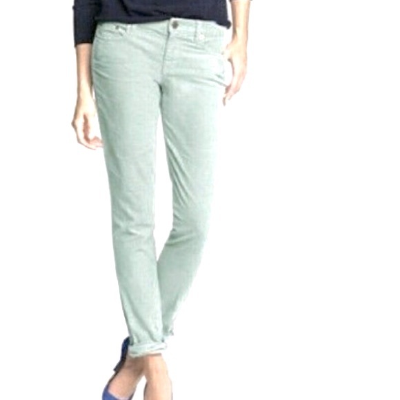 J. Crew | Jeans | J Crew Mint Green Lookout High Rise Skinny | Poshmark